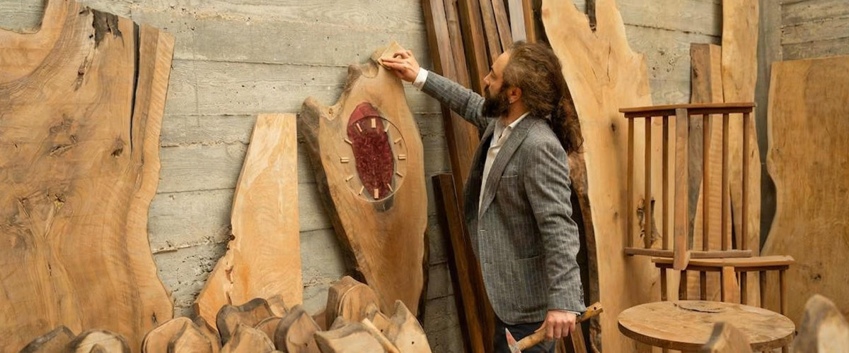 Solid Wood or Epoxy Resin: Choosing the Perfect Live Edge Dining Table ...